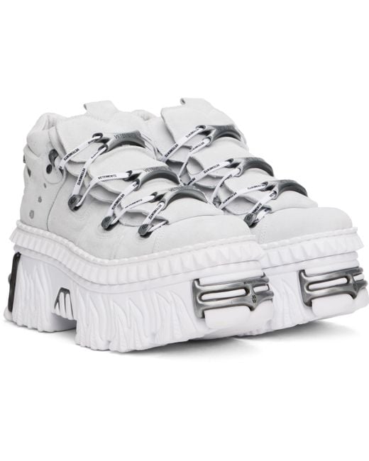 Vetements New Rock Edition Fire Platform Sneakers in Black | Lyst