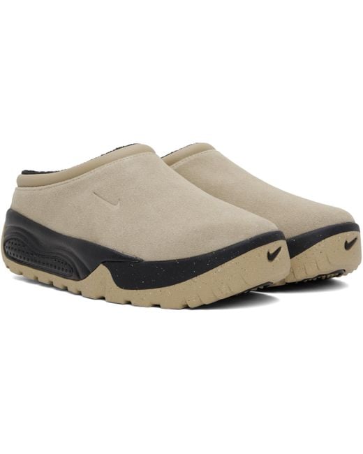 Nike Acg Rufus Loafers in Black for Men | Lyst