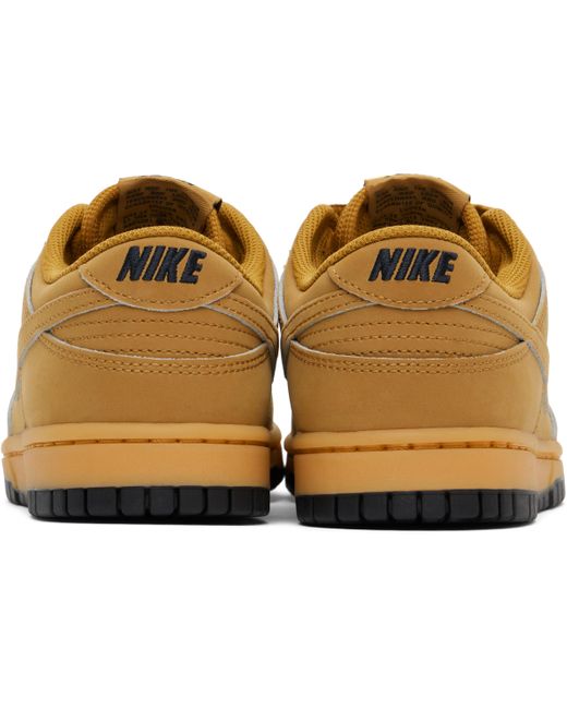 Nike Tan Dunk Low Retro Se Sneakers in Black for Men | Lyst