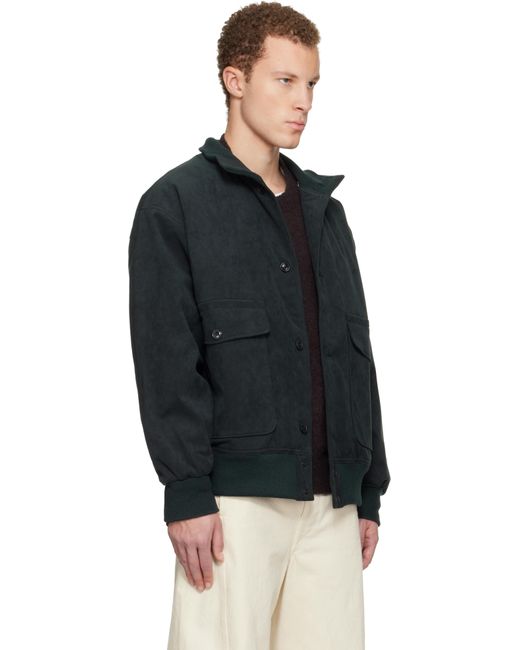 Nanamica Insulation Crew Jacket in Black for Men | Lyst UK