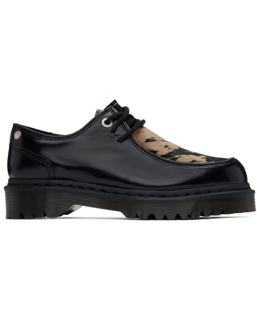 Dr. Martens Zeffir 3I Bex Buttero Hair On Derbys in Black | Lyst