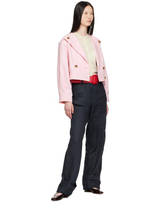 Caro Editions Aida Belt in Red | Lyst UK