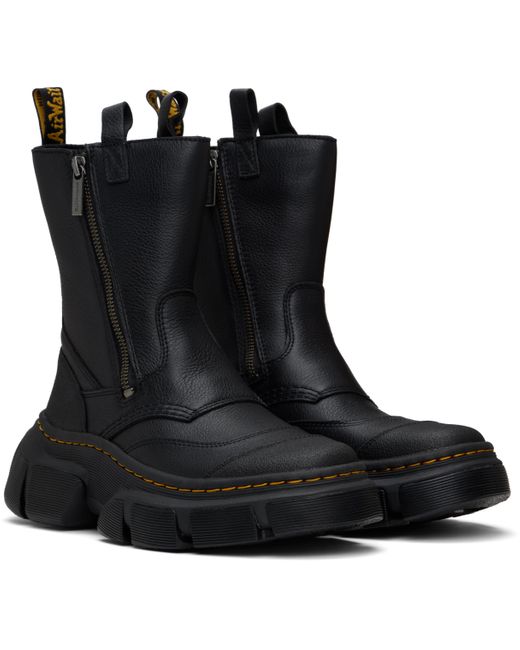 Dr. Martens Dmxl Rigger Leather Boots in Black for Men | Lyst
