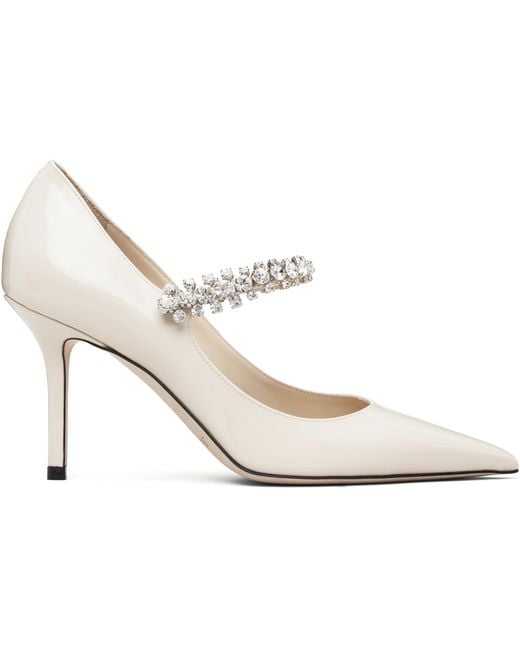 Jimmy Choo Off- Bing Pump 85 Heels in Black | Lyst UK