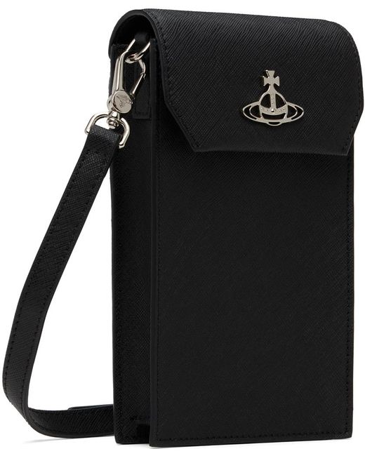 Vivienne Westwood Phone Pouch in Black for Men | Lyst