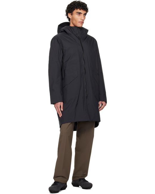 Veilance Monitor Down Coat in Black for Men | Lyst UK