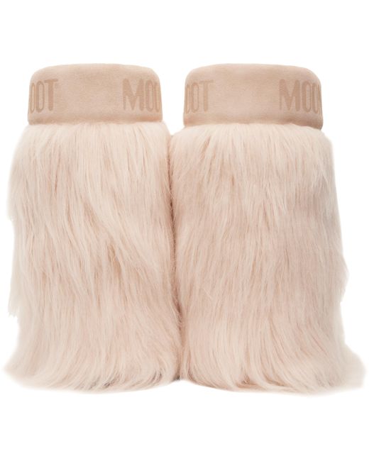 Moon Boot Icon Yeti Boots in Natural | Lyst