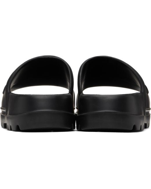 COACH Jesse Pool Slides in Black for Men | Lyst UK
