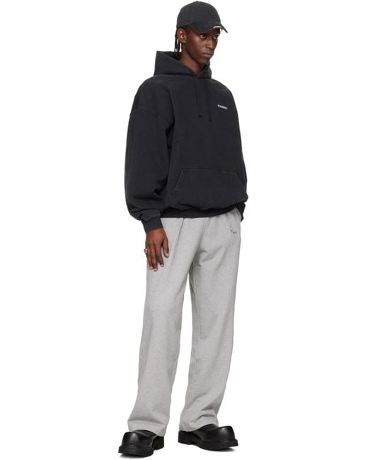 Vetements Iconic Logo Hoodie in Black for Men | Lyst UK