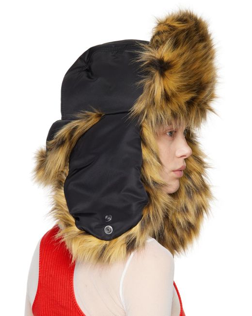 Jean Paul Gaultier 'the Leopard Ushanka' Hat in Red | Lyst UK