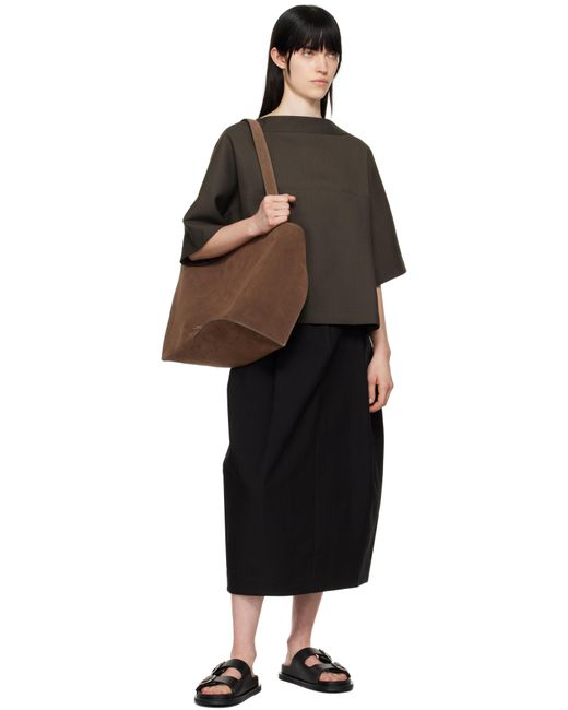 Studio Nicholson Doublet Suede Tote in Brown | Lyst UK
