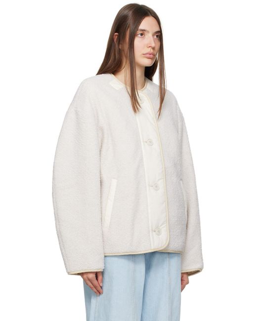 Isabel Marant Off- Himala Reversible Jacket in White | Lyst