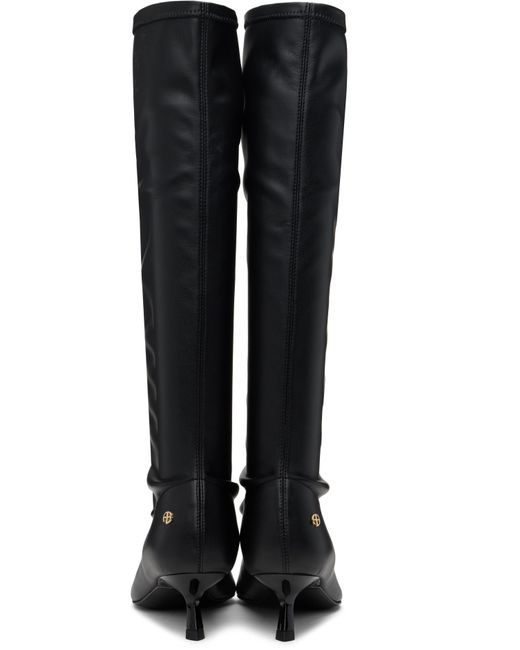Anine Bing Hilda Tall Boots in Black | Lyst