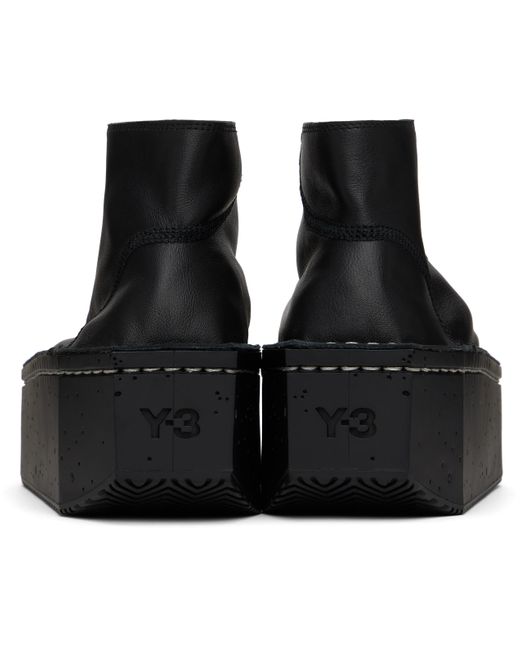Y-3 Kyasu Hi Sneakers in Black for Men | Lyst