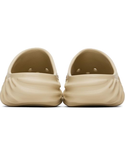 Crocs™ Taupe Salehe Bembury Edition Saru Slippers in Black | Lyst
