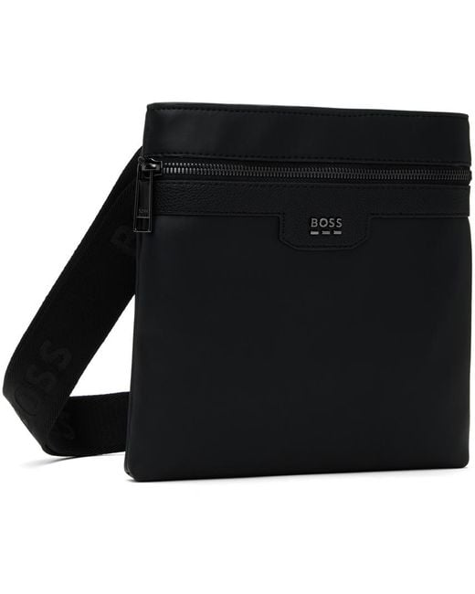 BOSS Logo Hardware Pouch in Black for Men | Lyst
