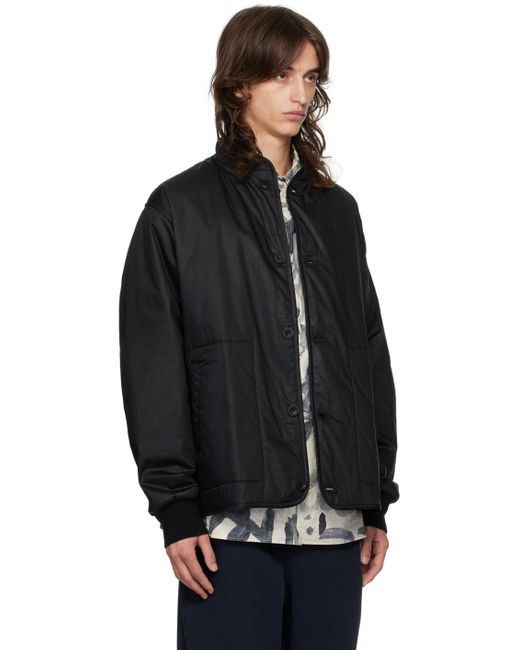 Casey Casey Kinos Bomber Jacket in Black for Men | Lyst