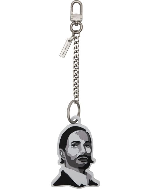 Marc Jacobs 'The Marc Bag Charm' Keychain in Black | Lyst