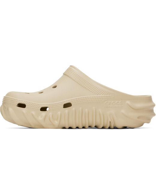 Crocs™ Taupe Salehe Bembury Edition Saru Slippers in Black | Lyst