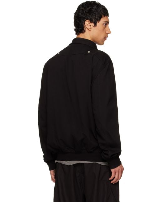 Rick Owens Temple Hollywood Flight Jacket in Black for Men | Lyst UK