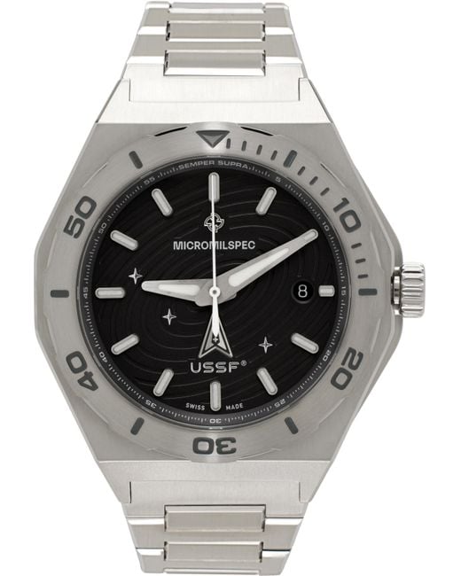 MICROMILSPEC Ussf Edition Space Force Watch in Gray for Men | Lyst