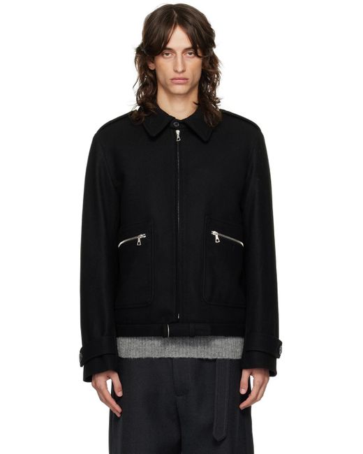 メンズ Dries Van Noten ウール ジャケット ブラック | Lyst メンズ Dries Van Noten ウール ジャケット ブラック | Lyst