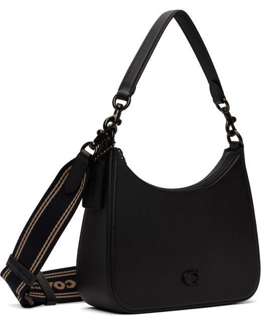 COACH Crossbody Signature Canvas Bag in Black for Men | Lyst