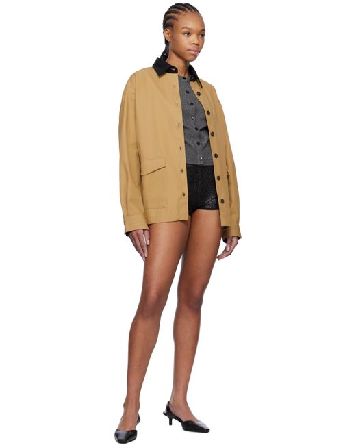 Maria McManus Tan Field Jacket in Natural | Lyst