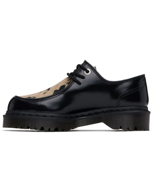 Dr. Martens Zeffir 3I Bex Buttero Hair On Derbys in Black | Lyst