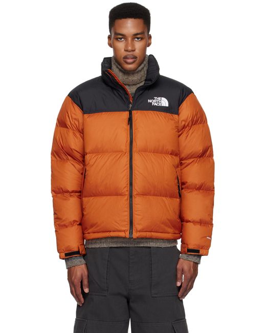 The North Face 1996 Retro Nuptse Down Jacket in Orange for Men | Lyst