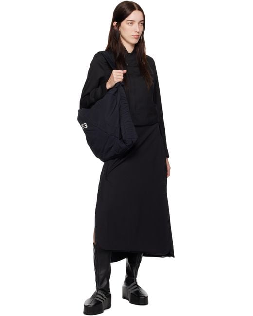 Y-3 Kyasu Overboot Tall Boots in Black | Lyst UK