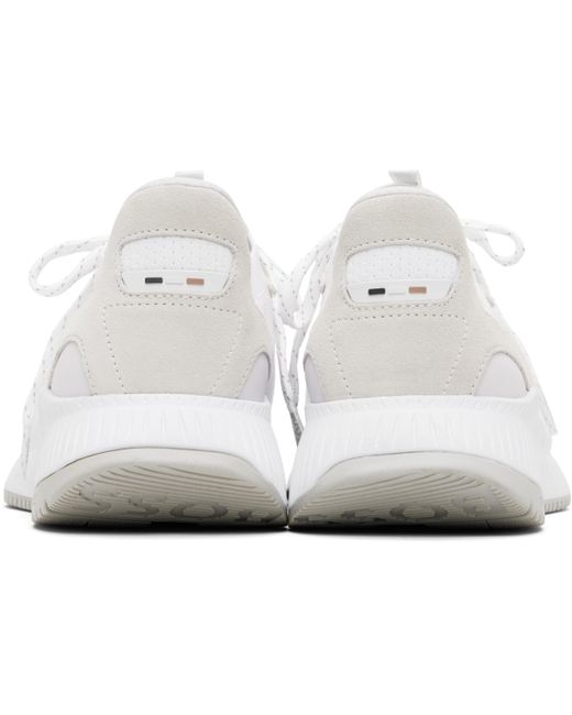 BOSS 'Ttnm Evo' Fishbone Sole Sneakers in Black for Men | Lyst