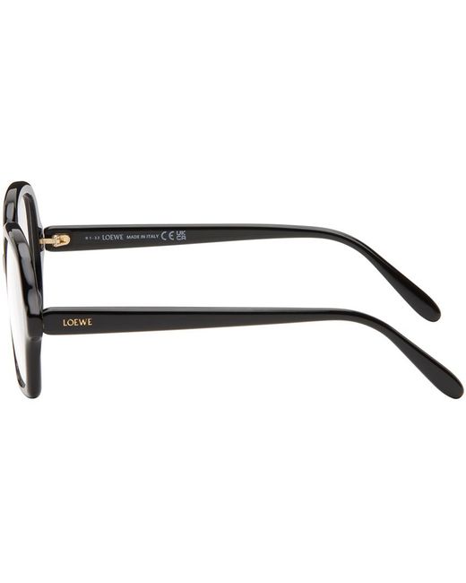 Loewe Black Thin Glasses for Men | Lyst