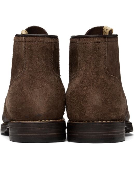 Visvim Brigadier-Folk Boots in Brown for Men | Lyst