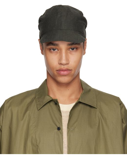 Jan Jan Van Essche O-Project Brushed Lt Canvas Baseball Cap in Green ...