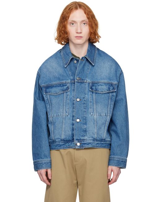 Studio Nicholson Stein Denim Jacket in Blue for Men | Lyst