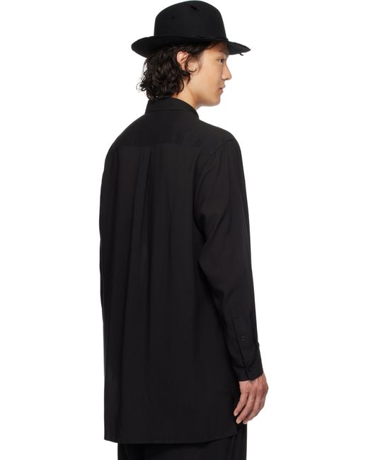 Yohji Yamamoto Cm Cellulose Lawn Standard Oversize Shirt in Black for ...