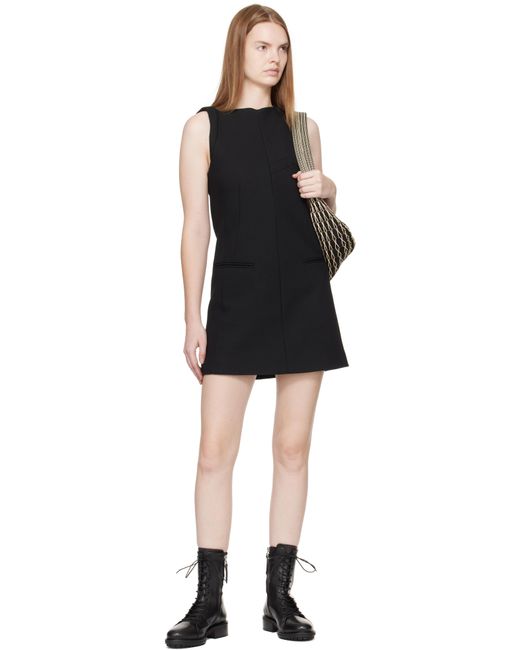 Aeyde Isa Leather Lace-Up Ankle Boots in Black | Lyst