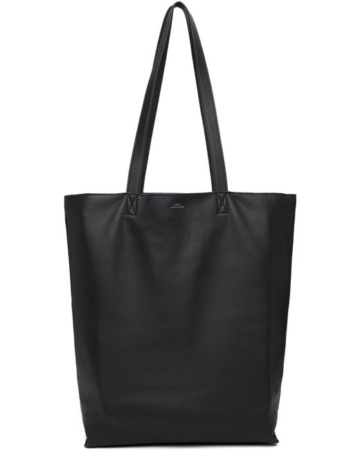 A.P.C. Maiko Shopping Tote in Black | Lyst UK