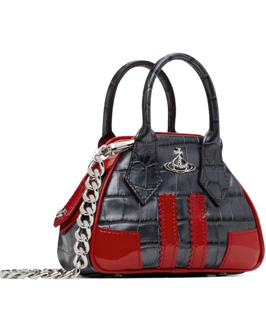 Vivienne Westwood Mini Yasmine Chain Bag in Red | Lyst