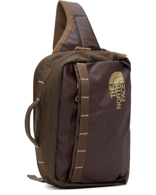 The North Face Base Camp Voyager Sling Bag in Brown for Men | Lyst