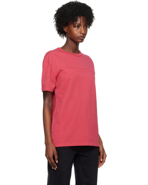 Alexander Wang Red Plaster T-Shirt