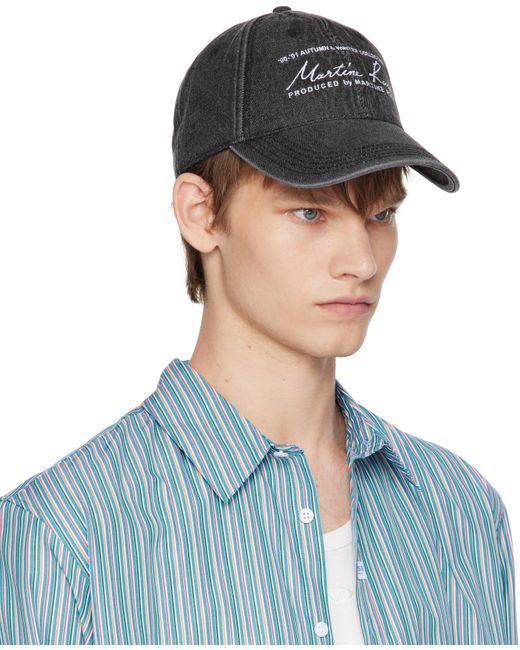 Martine Rose Signature Cap in Blue for Men | Lyst UK