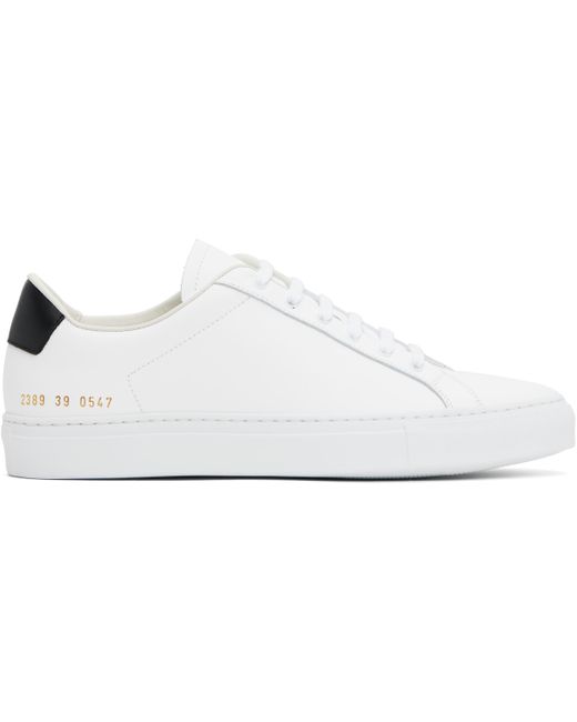 Common Projects Retro Classic Sneakers in Black for Men | Lyst