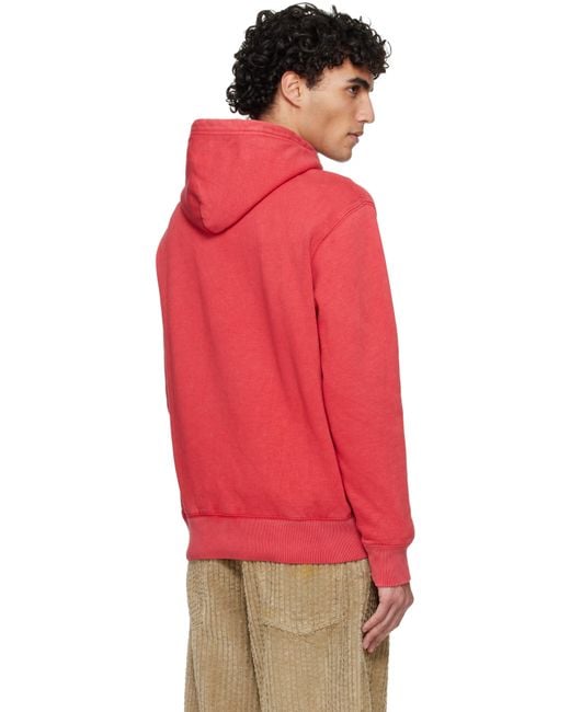 Polo Ralph Lauren 'The Ralph' Logo Hoodie in Red for Men | Lyst UK