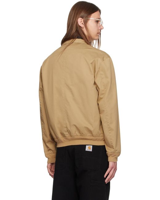 Polo Ralph Lauren Tan Cotton Jacket in Black for Men | Lyst
