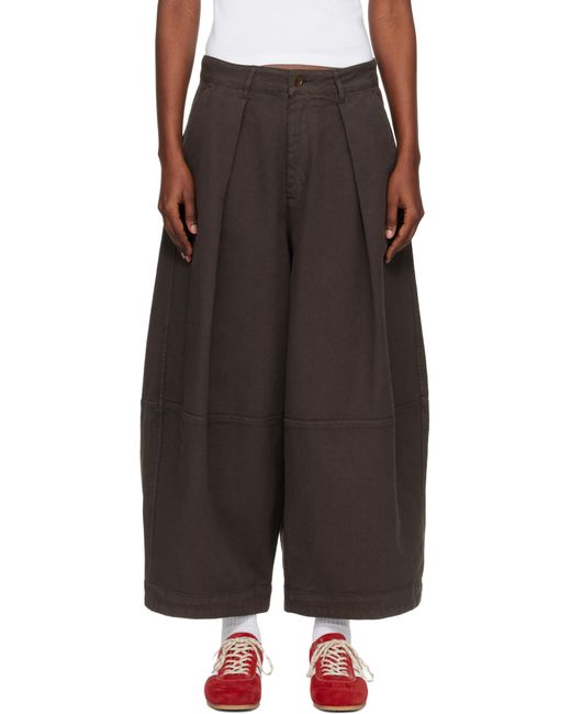 YMC Earth Deadbeat Trousers in Black | Lyst UK