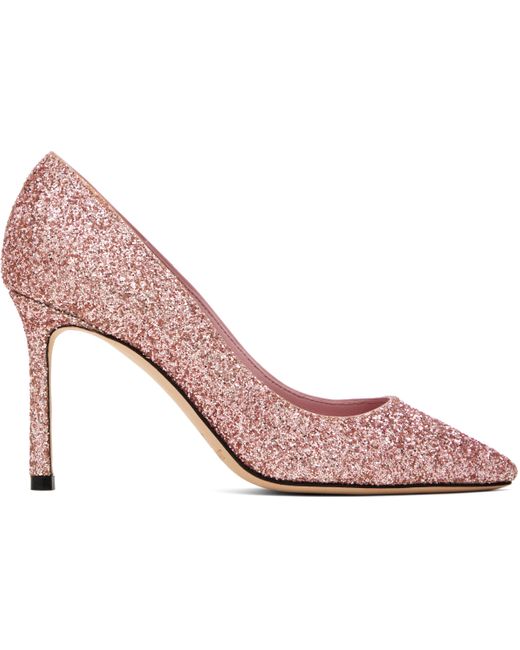 Jimmy Choo Ssense Exclusive Romy 85 Heels in Pink | Lyst UK