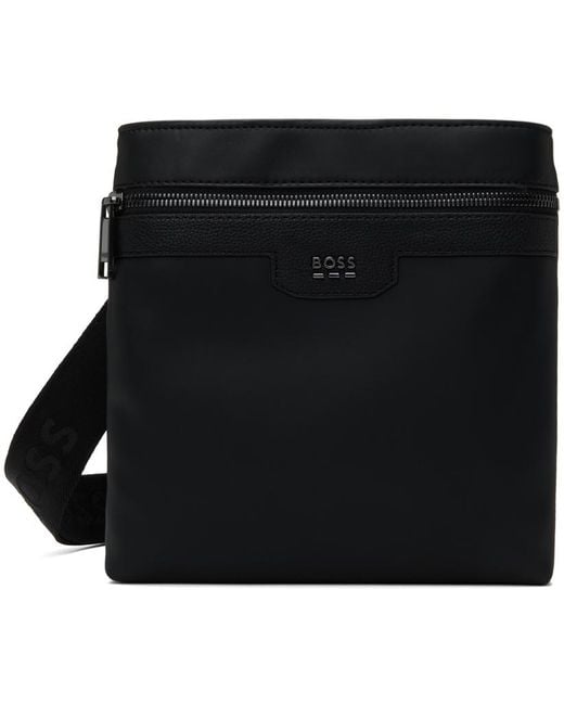 BOSS Logo Hardware Pouch in Black for Men | Lyst