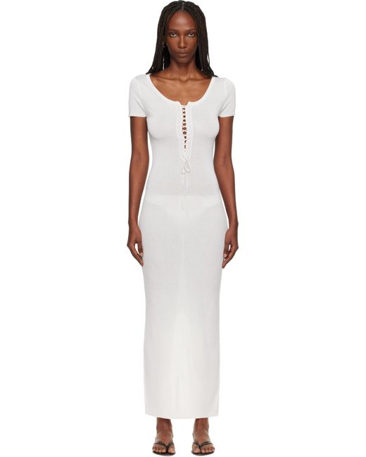 Judy Turner Off- Judson Maxi Dress in Black | Lyst UK